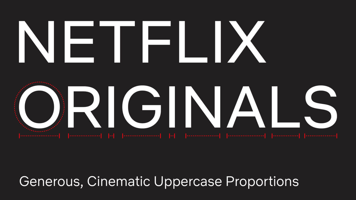 A tipografia da Netflix | Projeto Batente